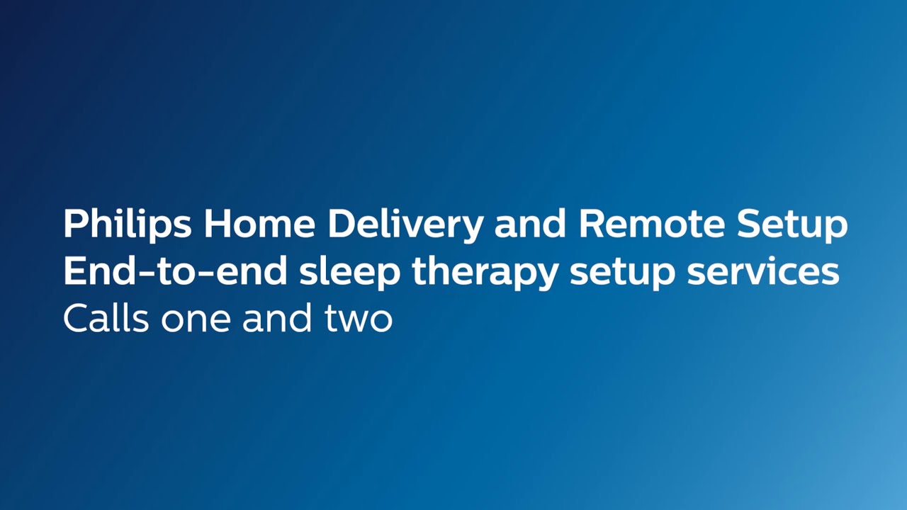 Philips Respironics SRC Home Delivery Example Part 1 - YouTube