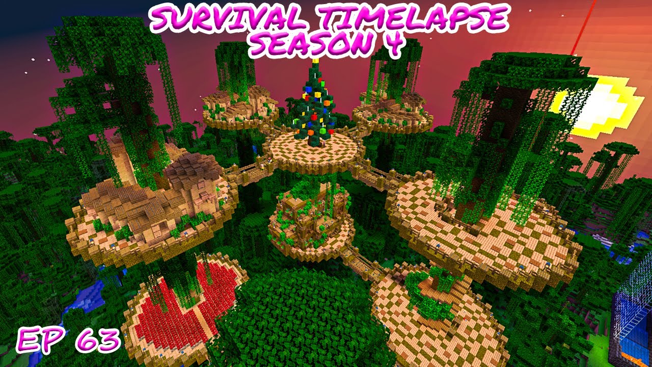 New year, New Base! Minecraft Survival Timelapse Season 4 Episode 63 ...