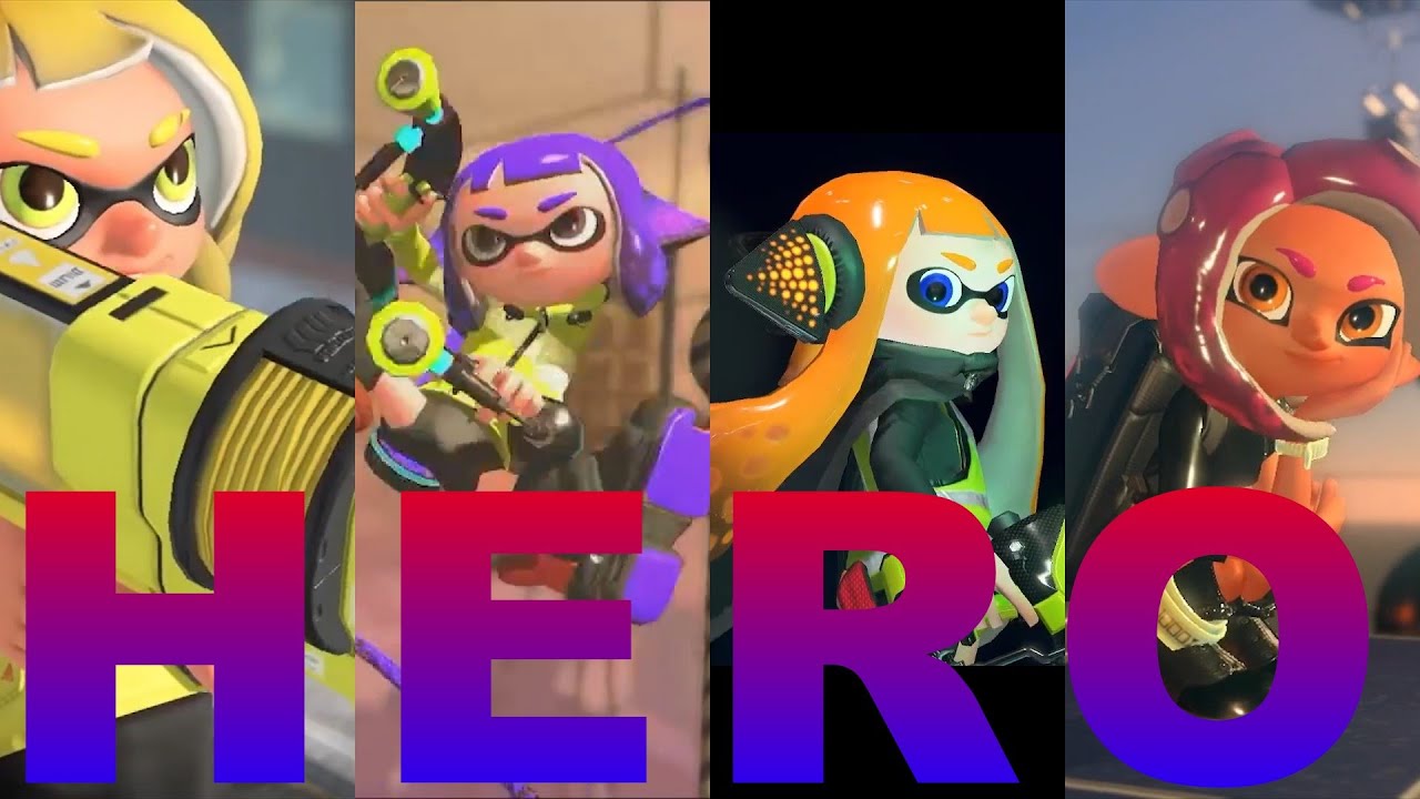 【Splatoon】 HERO - YouTube