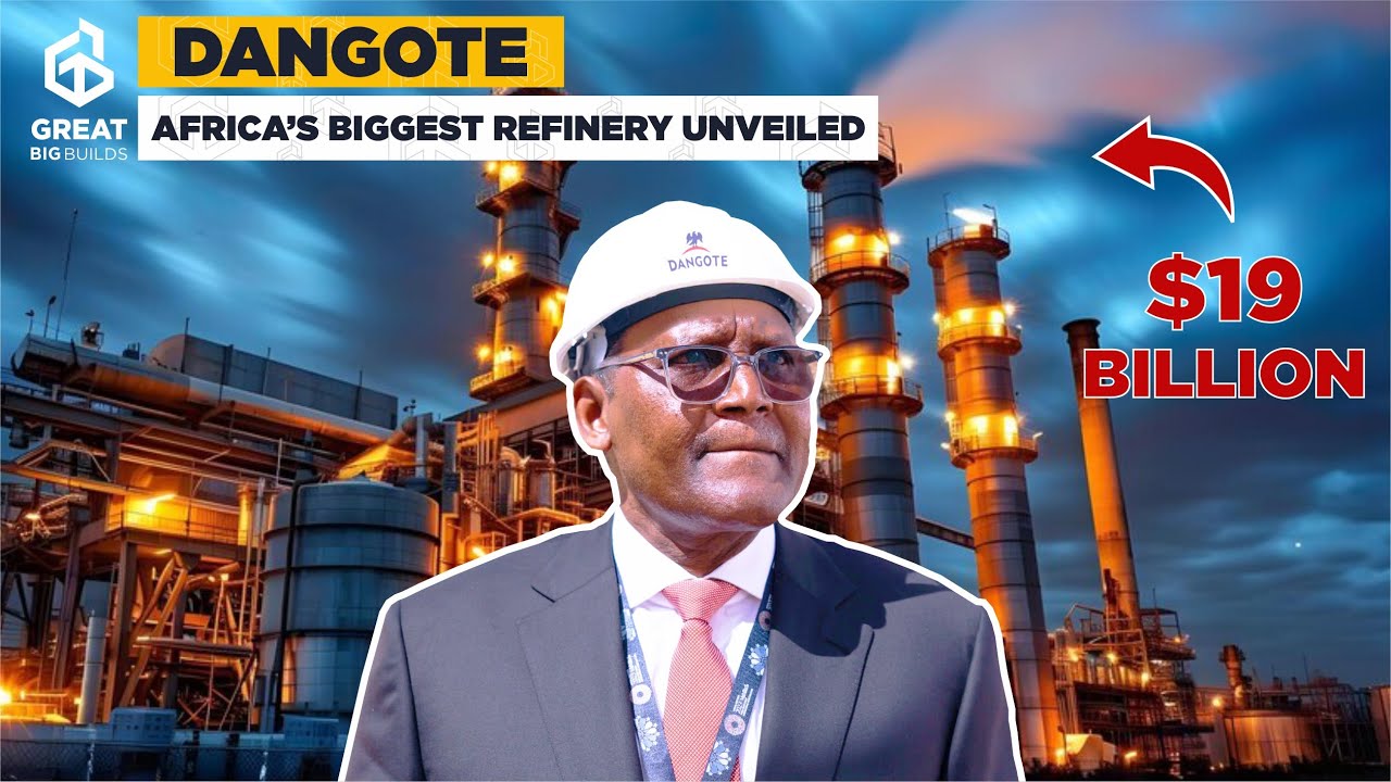 Dangote Oil Refinery: Africa's $19 Billion Mega Project Unveiled! - YouTube