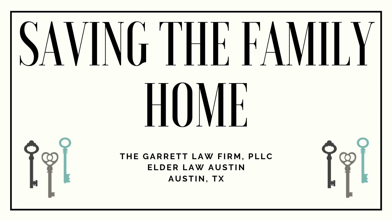Estate Planning: How To Save the Family Home - YouTube