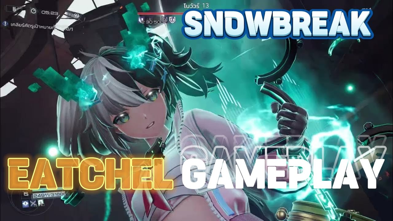 Snowbreak 2024: Discovering Eatchel's Power in Gameplay - YouTube