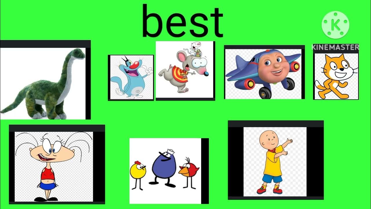 my best to worst shows list v1 - YouTube
