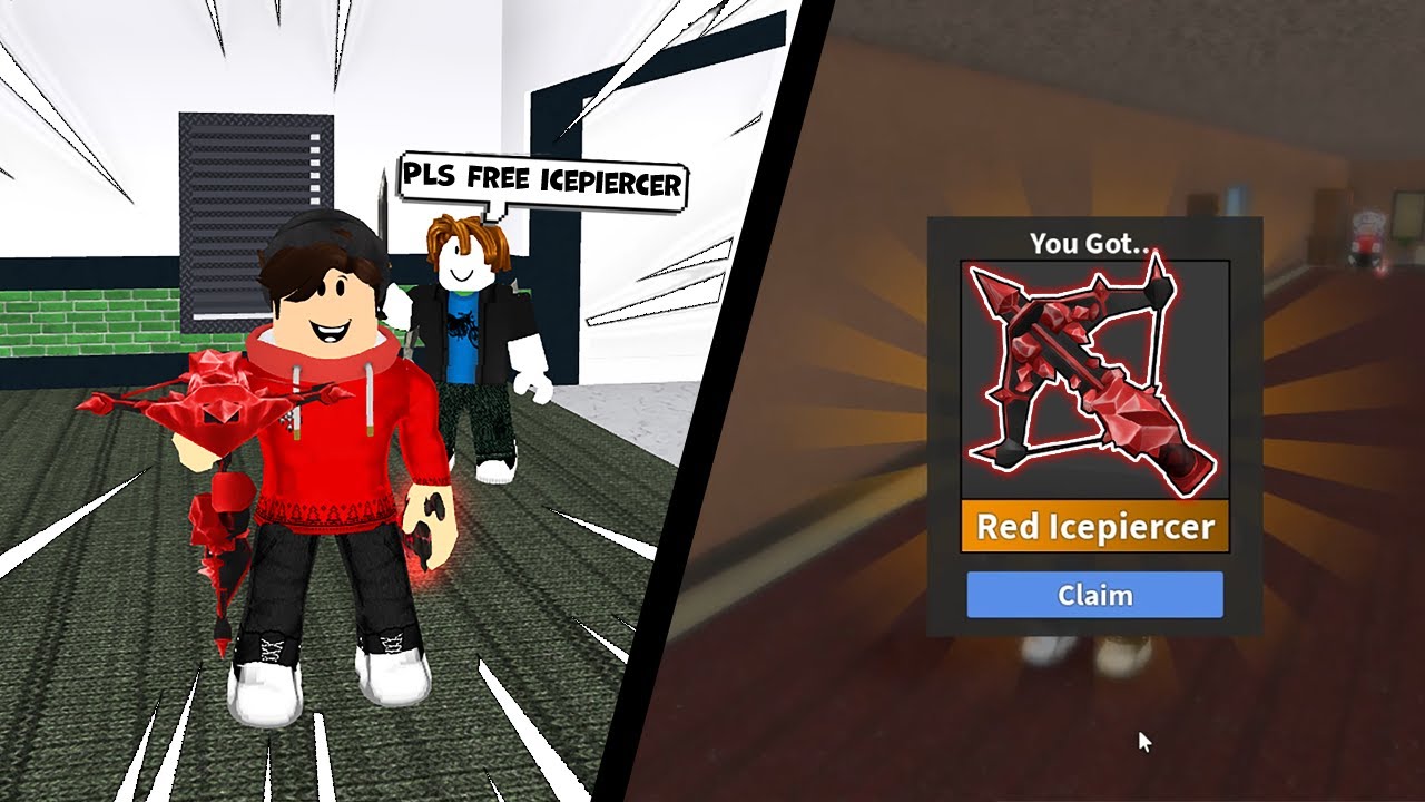 MM2 Gameplay with Red Icepiercer... - YouTube