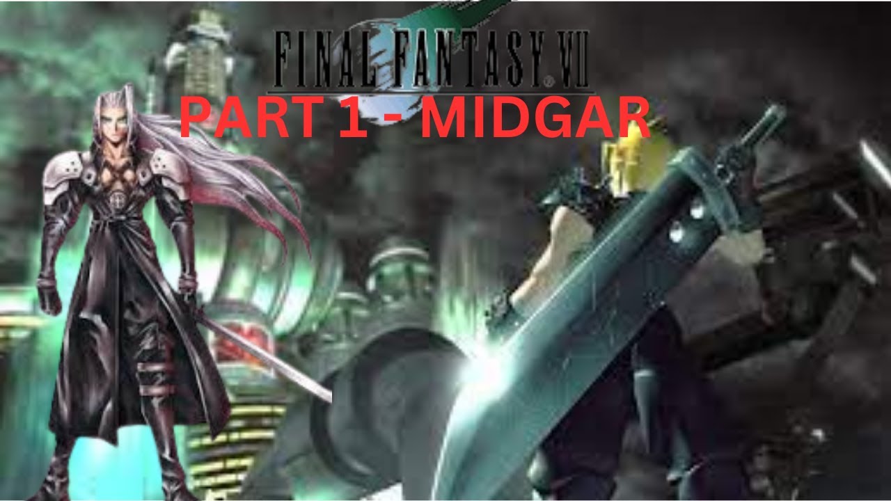 Final Fantasy 7 Playthrough - FUNNY MOMENTS (PART 1) - YouTube