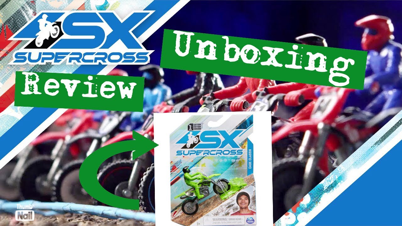 Spin master Supercross toy unboxing and review!!! - YouTube