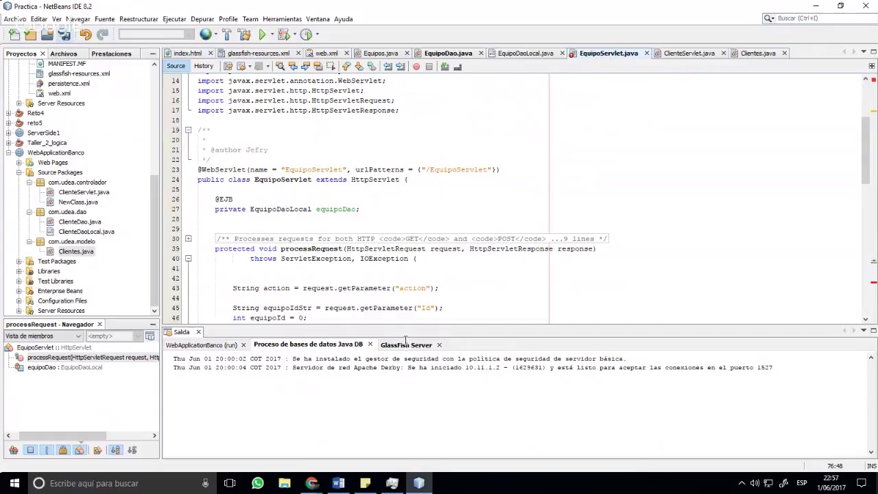 Aplicación de tipo CRUD utilizando JSP en Netbeans - YouTube
