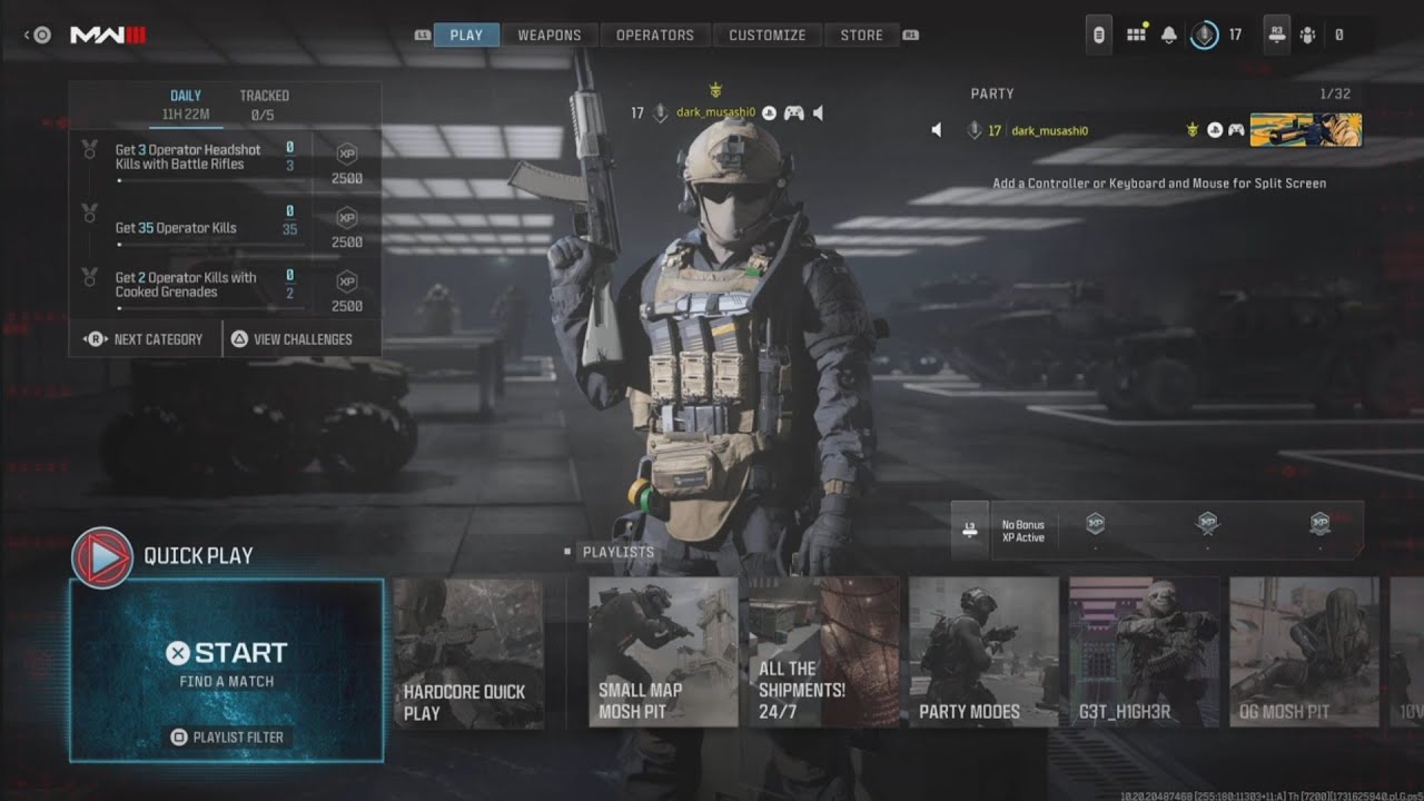 Call of Duty Modern Warfare 3: Online Multiplayer (Operators Rocket ...