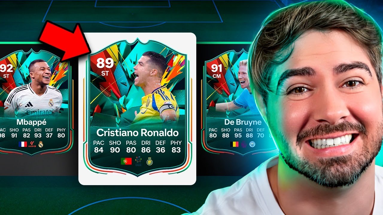 SIIIII! A PRIMEIRA CARTA ESPECIAL DO CR7 NO FC 25! FUT DRAFT - YouTube