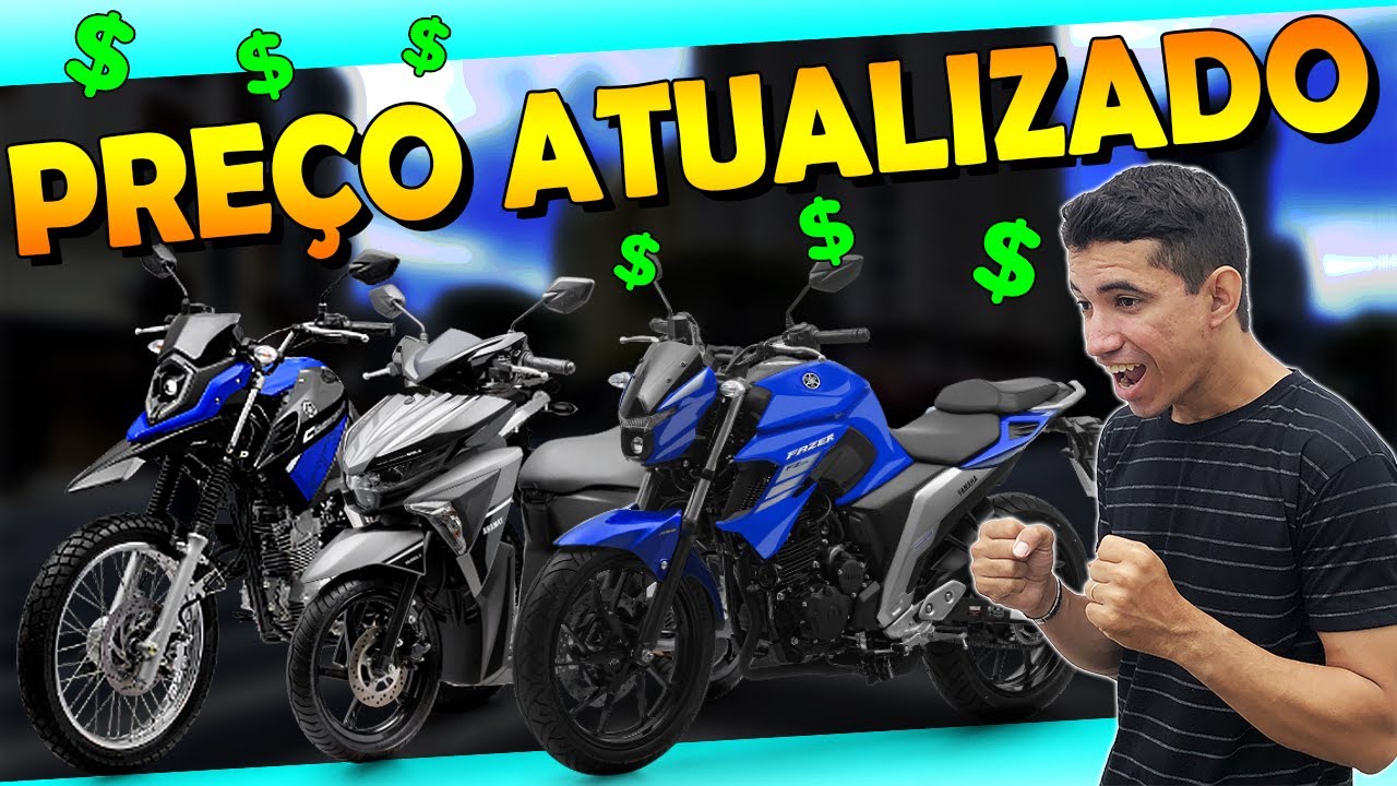 TABELA DE PREÇOS MOTOS YAMAHA 2024 | Valores atualizados das melhores ...