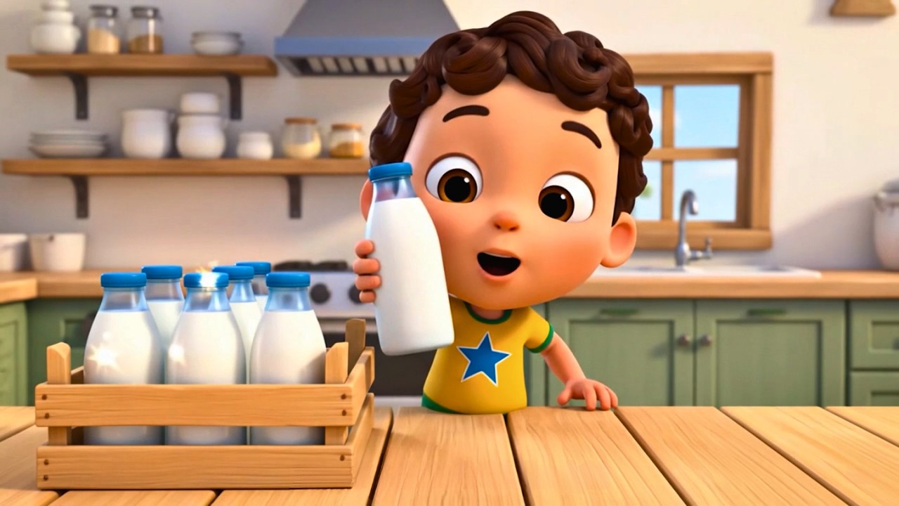 Milk Comes from Daisy the Cow | Fun Farm Rhymes for Toddlers & Kids ...