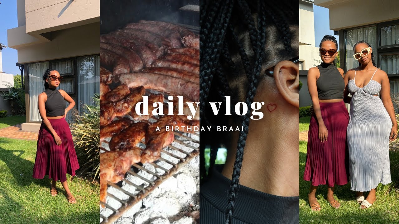 A birthday braai | Day in my life - YouTube
