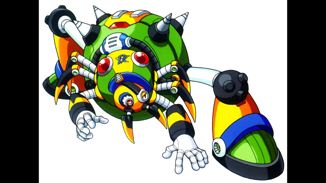 Mega Man X4 - Web Spider, MM7-Style - YouTube