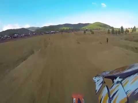 Ktm exc 250 ile Fethiye motokros parkurda Mevlüt KOLAY