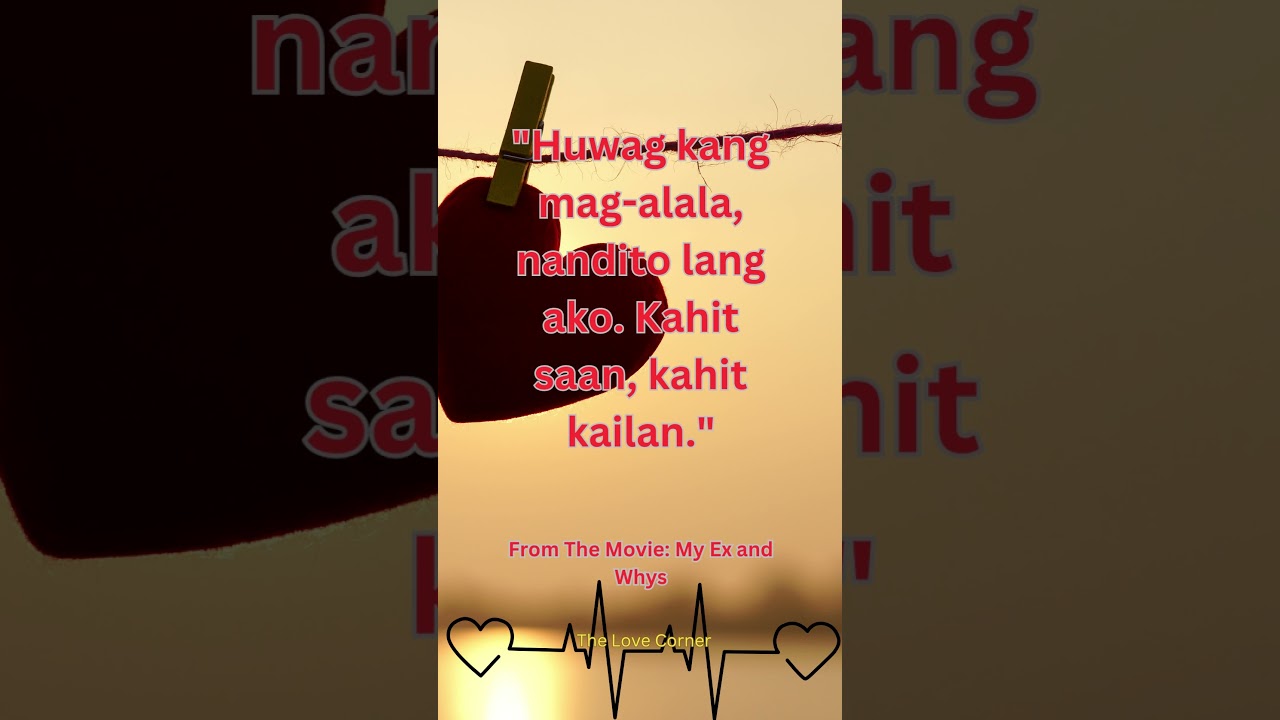 Love Quotes And Sayings For Her Romantic Tagalog