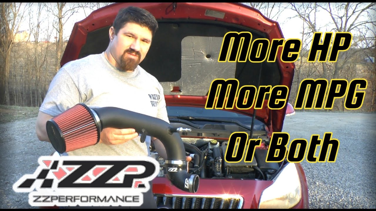 ZZP High Flow Air Intake Install and Fuel Mileage Test - YouTube