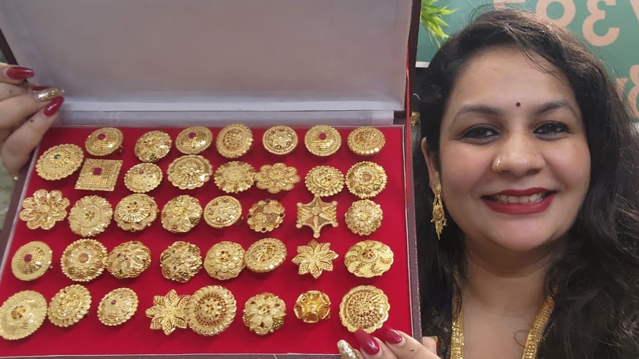 Latest gold ring design|| most beautiful cocktail rings for woman ...