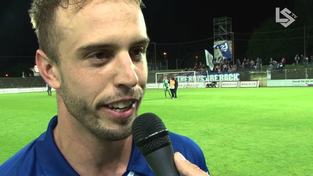 L'après match Aarau-LS : Interview de Nicolas Gétaz après FC Aarau - FC ...