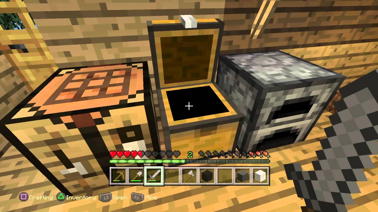 Minecraft: PS4 Edition (ep. 3 Starving To Death) - YouTube