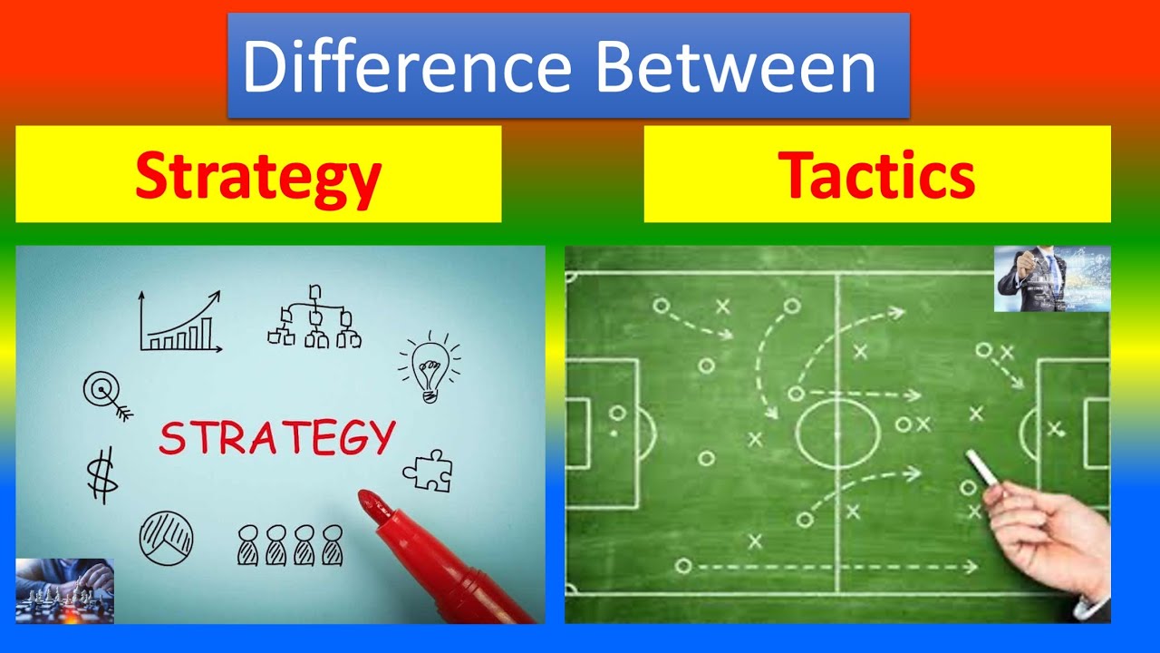 Difference Between Strategy and Tactics - YouTube