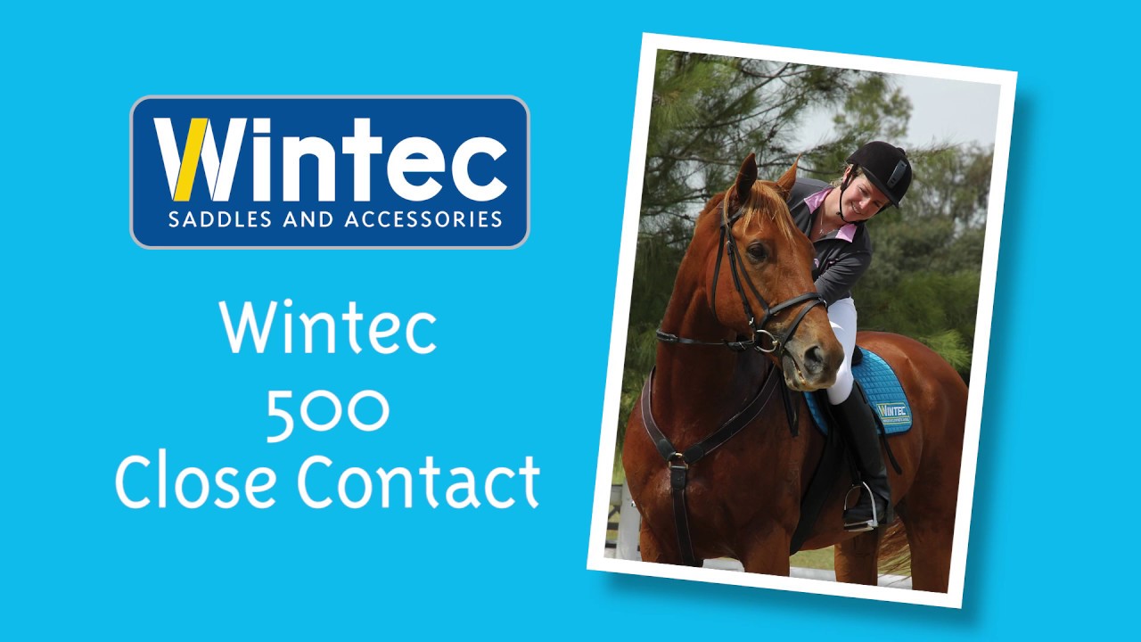 Wintec 500 Close Contact saddle - YouTube