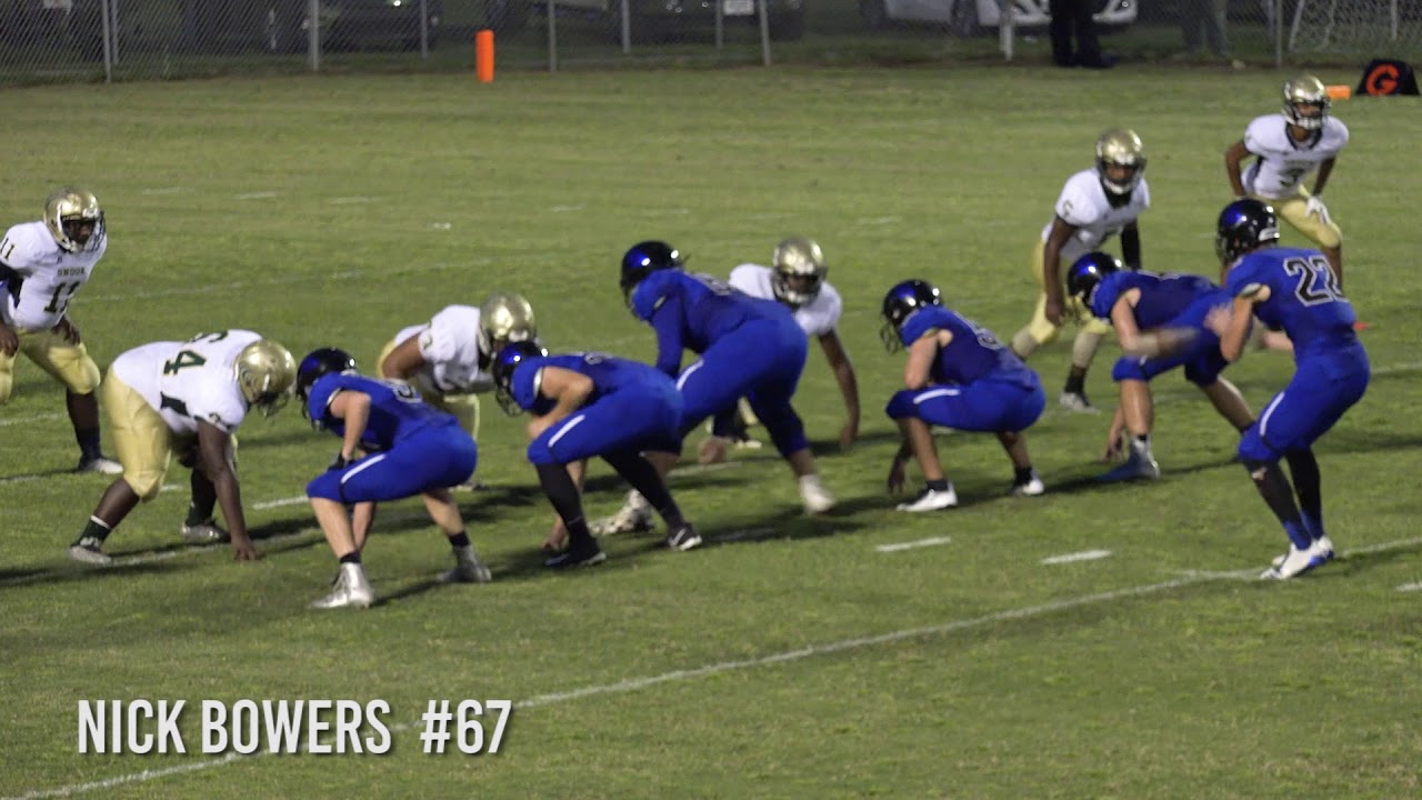 Nick Bowers Football Highlights 090117 - YouTube