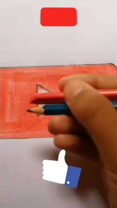 how to draw Youtube logo || step by step || wait for it || #youtubelogo ...