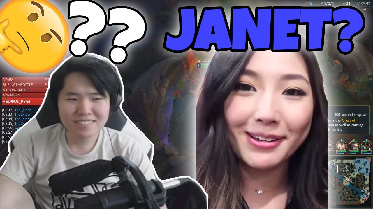 LoL|WTF IS JANET TALKING ABOUT?? MOE'S HAIRLINE XD!! GUY SMASHES ...