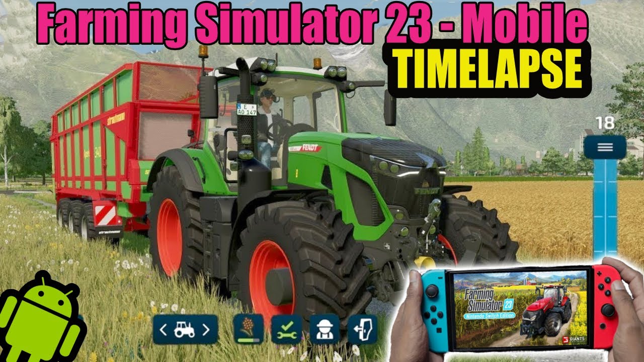 FS23 Mobile Gameplay Timelapse | Farming Simulator 23 - YouTube