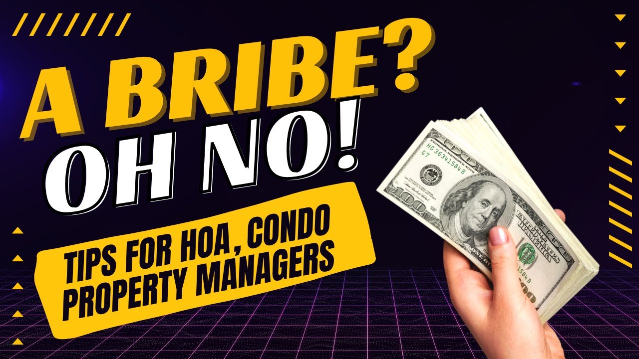 A Bribe? OH NO Not Me!! - YouTube