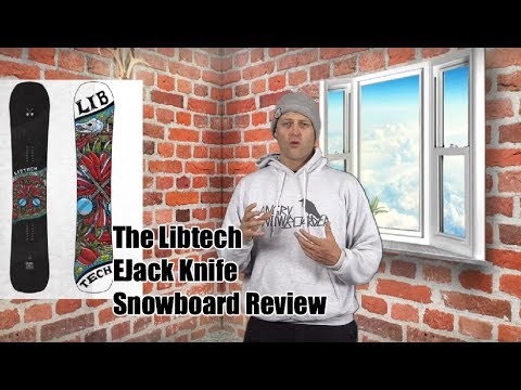 The Libtech EJack Knife Snowboard Review - YouTube