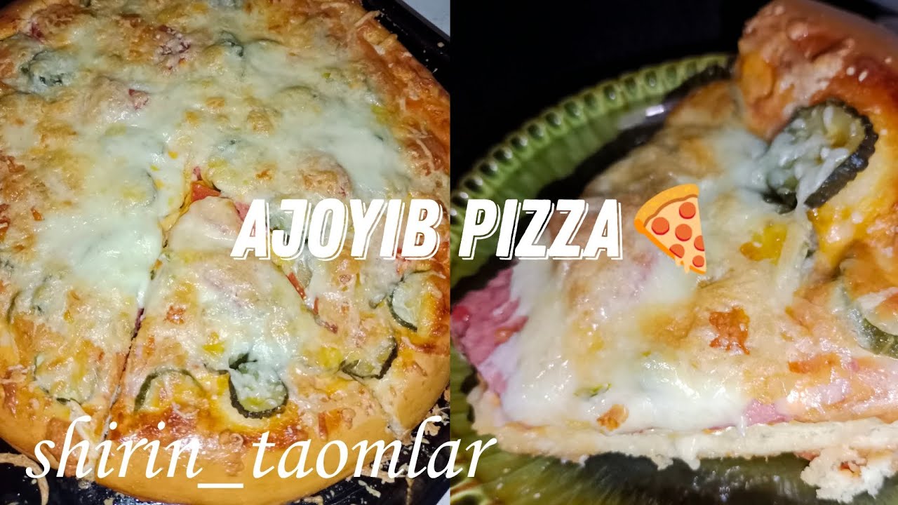 PITSA TAYORLASH TEZ VA OSON. #cooking #food #pizza #foodie # ...