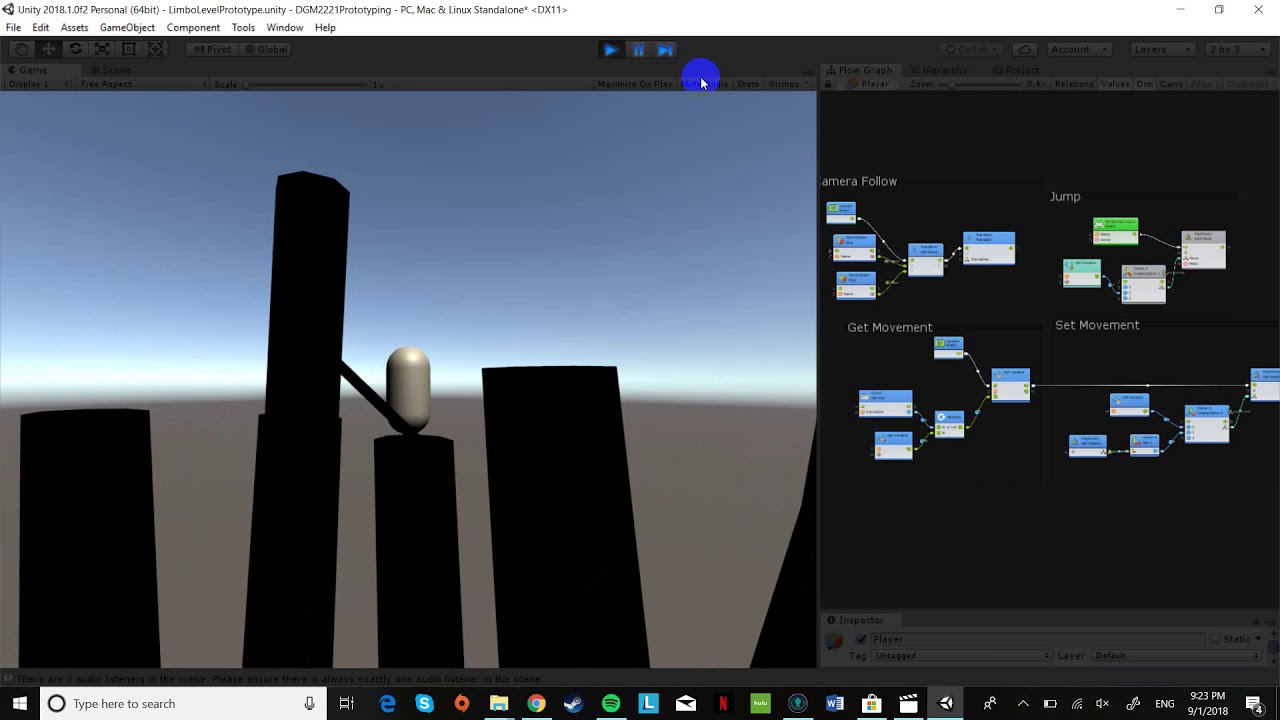 Jump and Movement in Recreated Limbo Level - YouTube