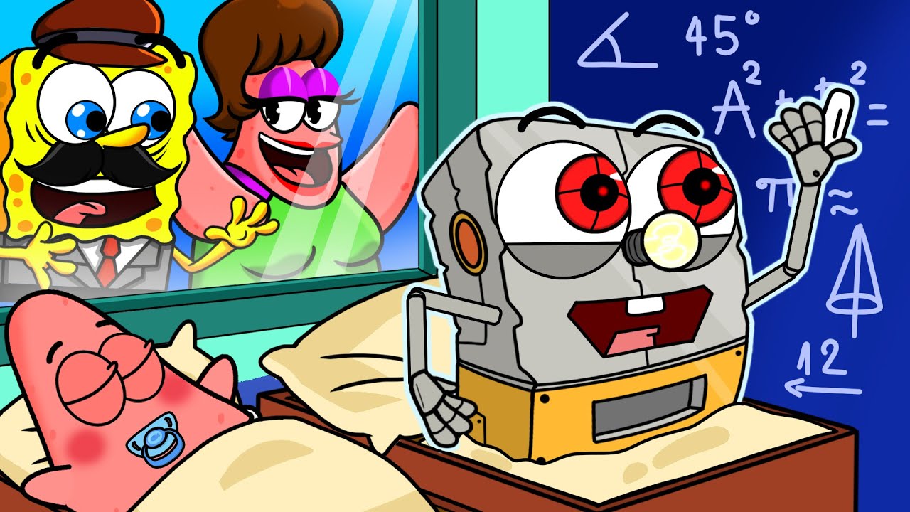 [Animation] 🍼 My Baby is a Robot | Spongebob Squarepants Animation ...