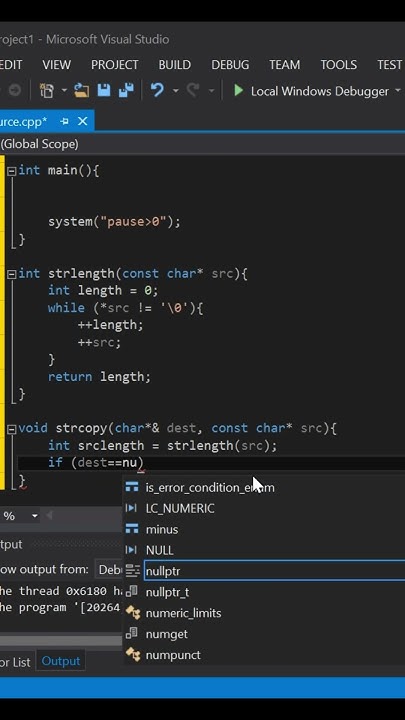 Function C++ : Copying source to destination #shorts #youtubeshorts - YouTube