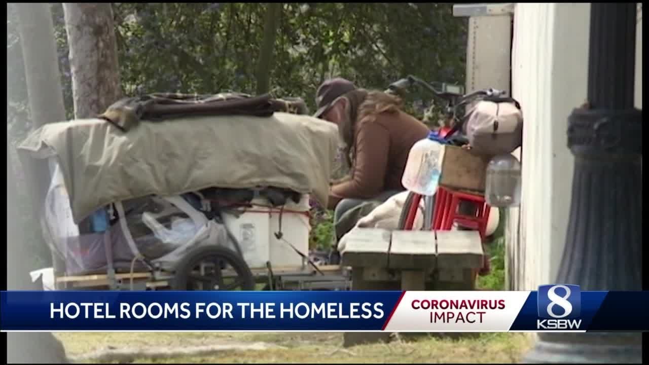 California looks for hotels for homeless during pandemic - YouTube