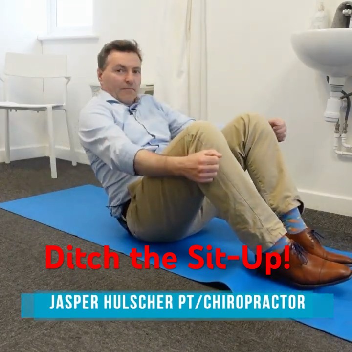 👋 Ditch the Sit-Up! Safe Core Exercise to Prevent Slipped Discs - YouTube