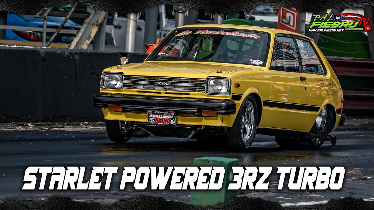 Toyota Starlet Powered 3rz Turbo New Record 7.13 @La192mph Turbolenta ...