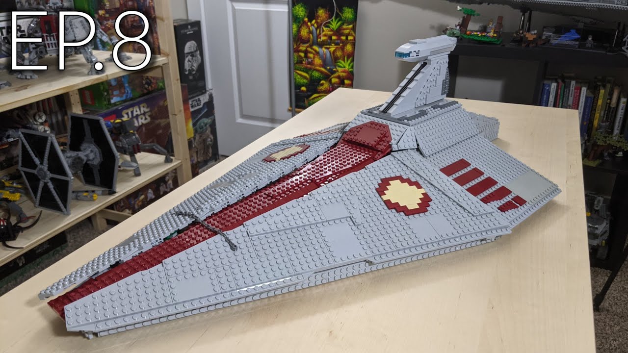 Building A UCS Lego Star Wars Acclamator Episode 8! - YouTube