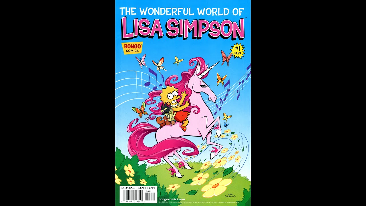 Lisa Simpson One Shot Comic - YouTube