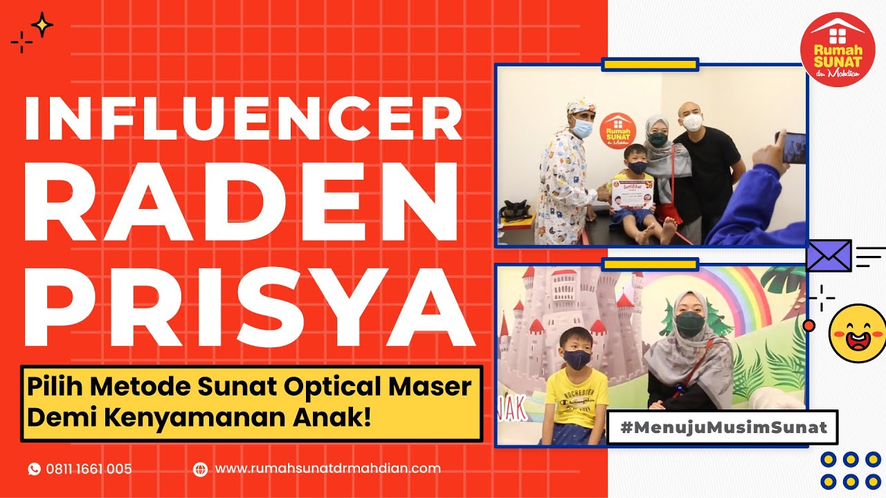 Influencer Raden Prisya Pilih Metode Sunat Dr M Optical Maser Yang influencer-raden-prisya-pilih-metode-sunat-dr-m-optical-maser-yang