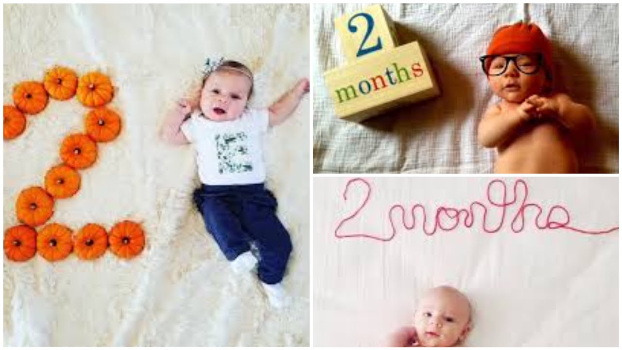 2 month baby photoshoot ideas/baby photoshoot ideas at home - YouTube