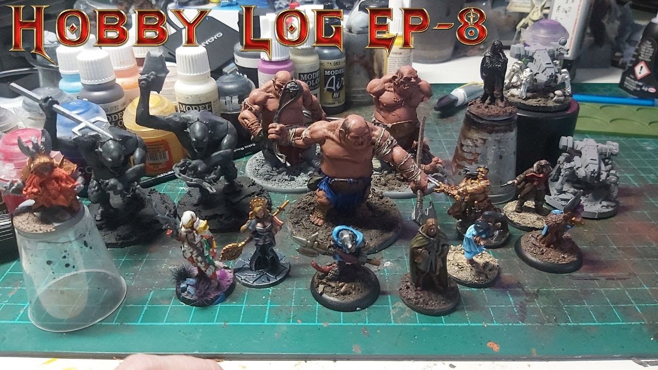 Hobby Log 8 - Minis 96 to 103 for 2025!! - YouTube