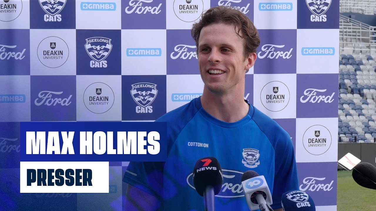 Max Holmes Press Conference | Round 1 - YouTube