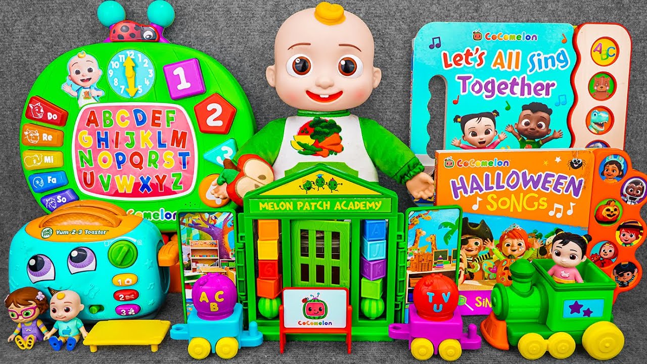 147 Minutes Satisfying Unboxing COCOMELON Melon Patch Academy Toys ...