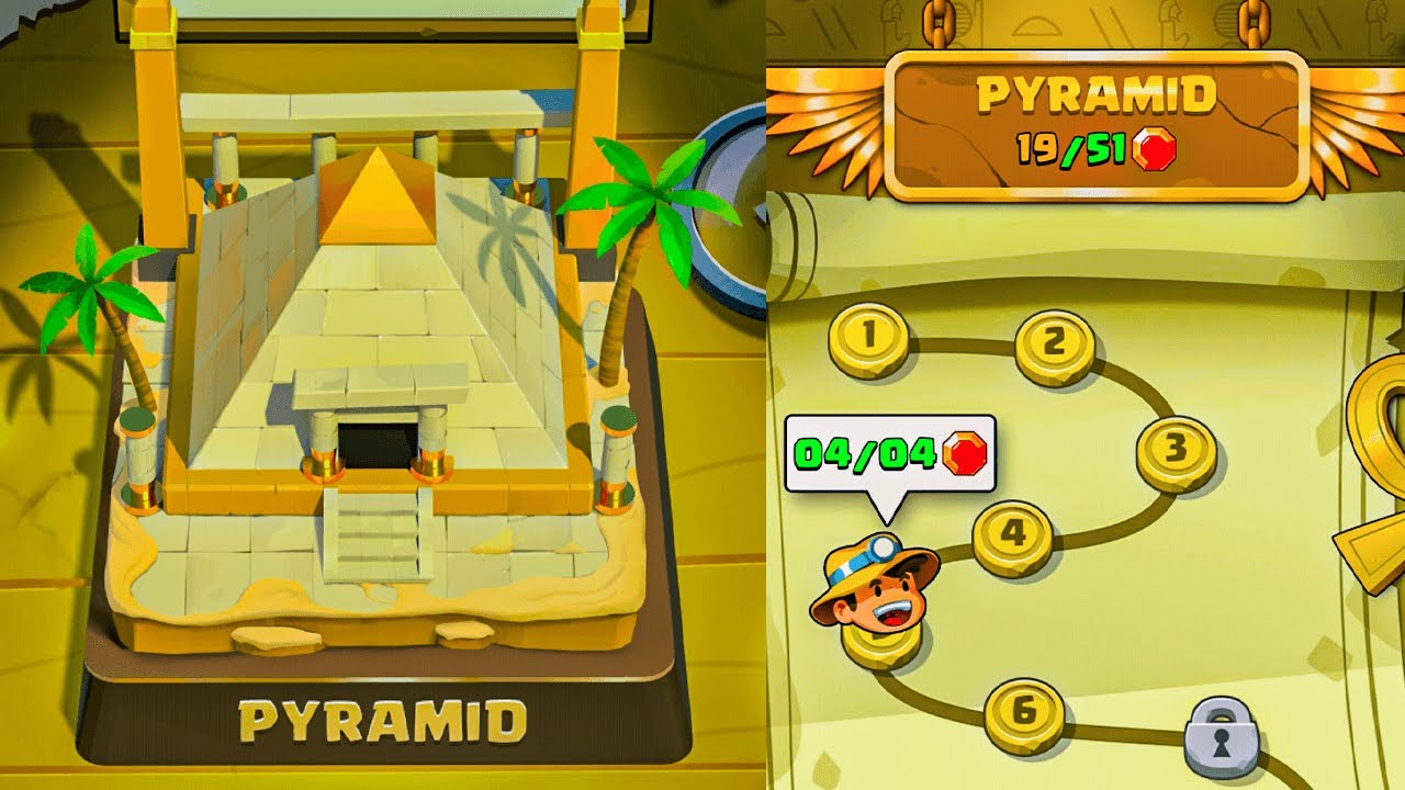 Diamond Quest Pyramid 2 Stage 5 - YouTube