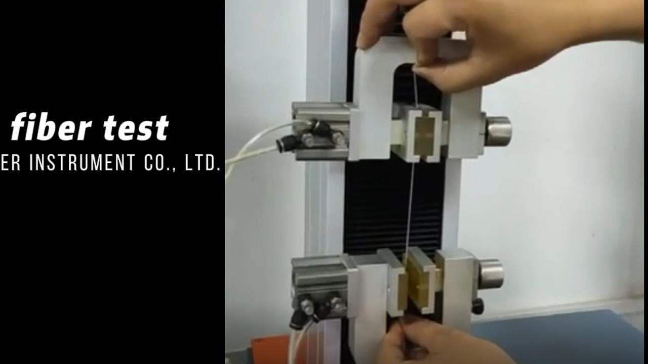 Fiber Tensile Testing Machine, Universal Tensile Testing Machine - YouTube