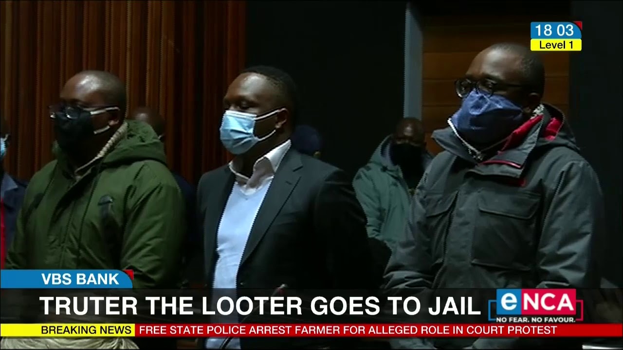 Truter the looter goes to jail | VBS Bank - YouTube