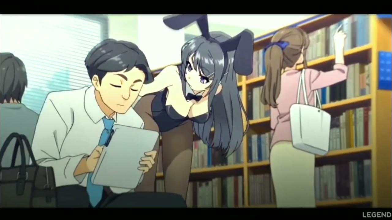 Wanna be Amv edit | Bunny girl senpai Amv | LEGEND EZ | Alight motion - YouTube