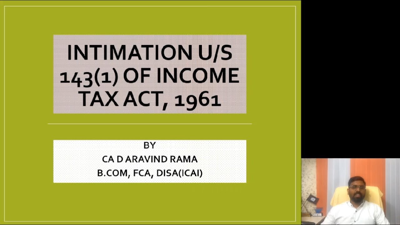 What should you do if you get this SMS from IT dept ? Intimation u/s ...